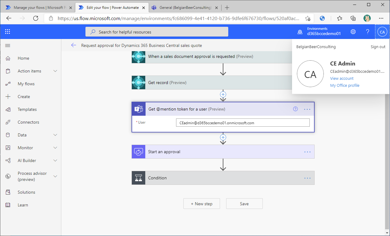How to Setup Workflow of D365BC #8 | IT長のネタ帳