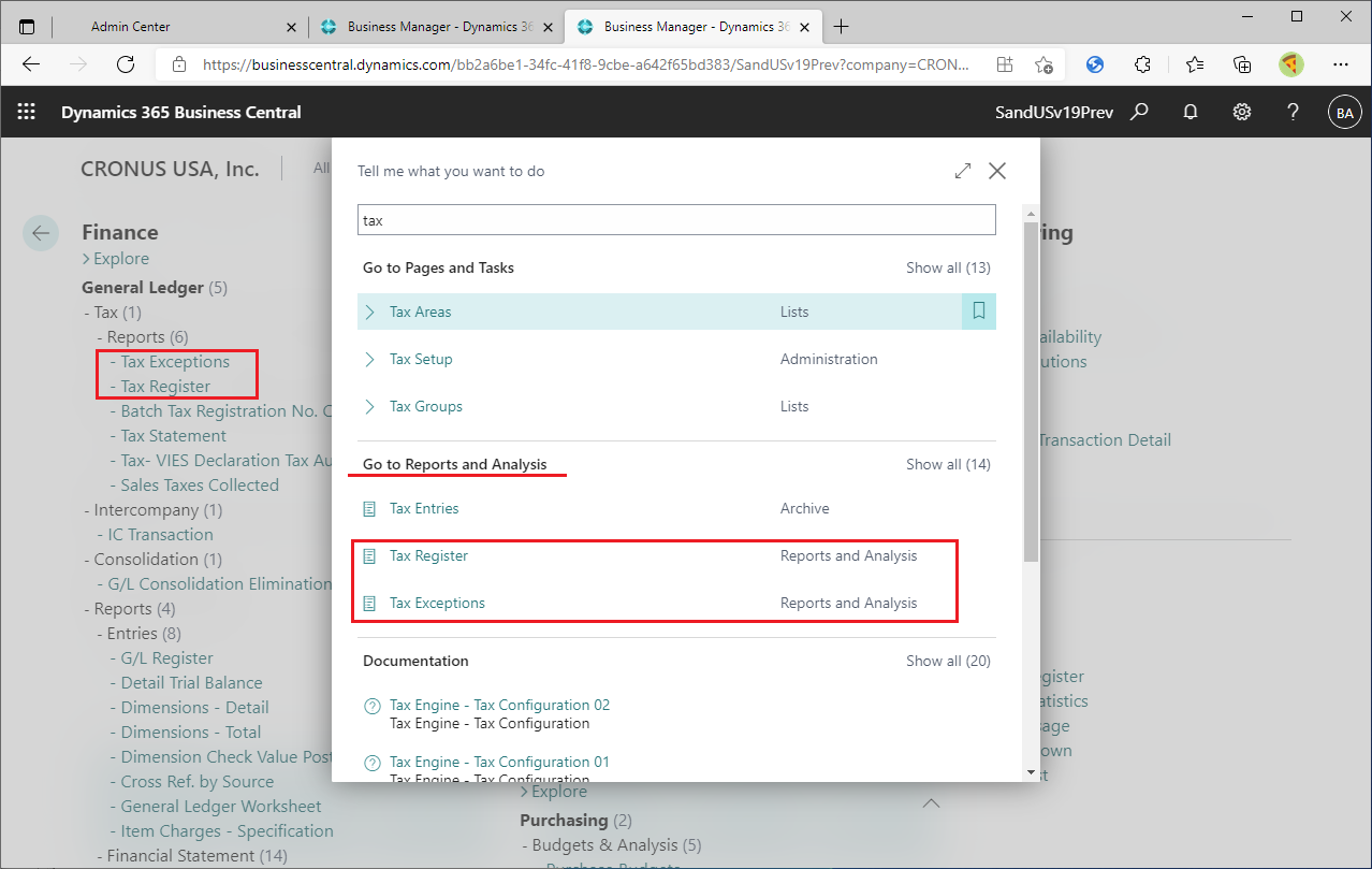 Discovering reports and administration areas in Role Explorer | IT長のネタ帳