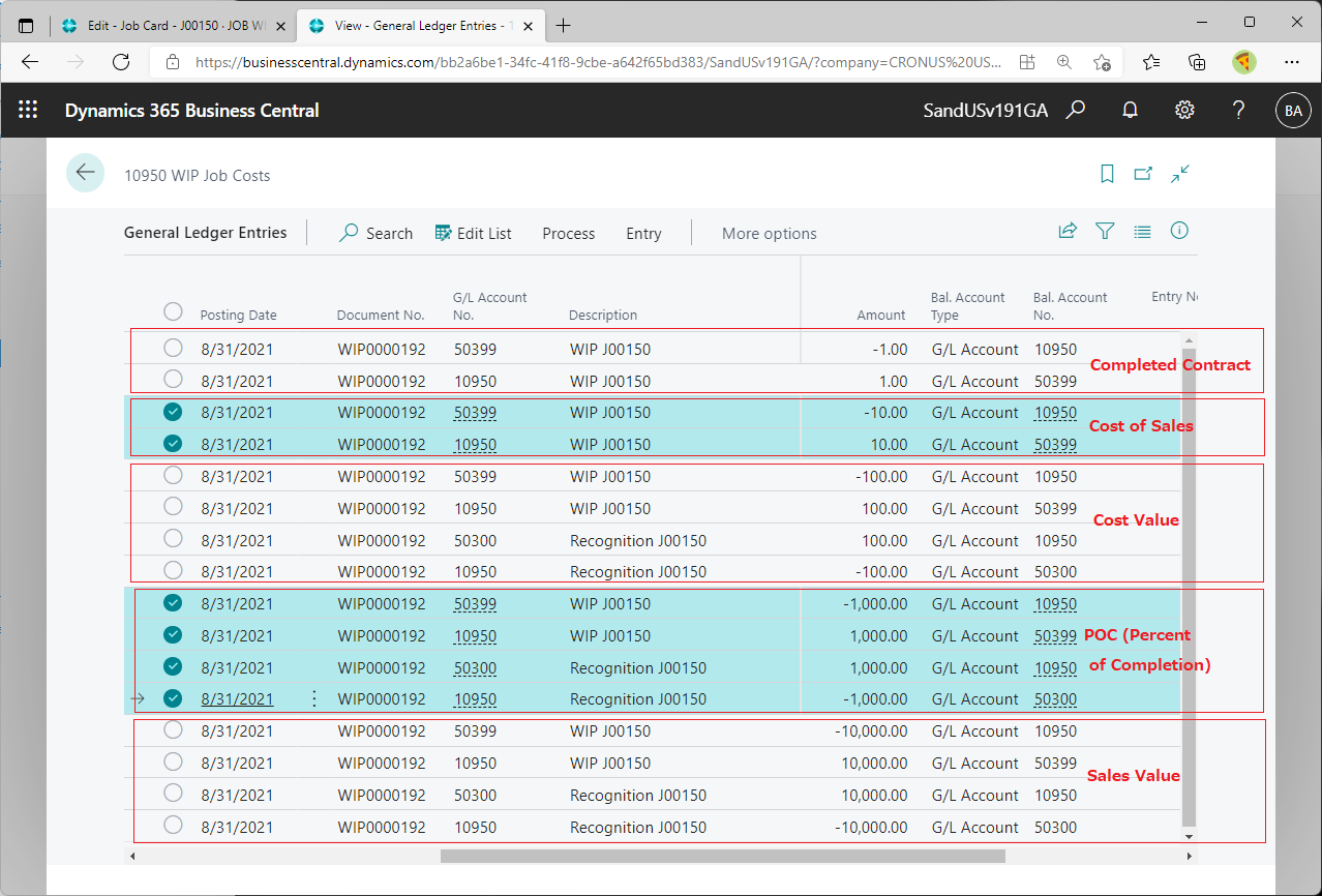 Tips & Tricks of JOB WIP Calculation | IT長のネタ帳
