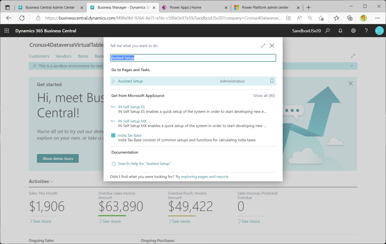 D365BC用のDataverse仮想テーブル初期設定 | IT長のネタ帳